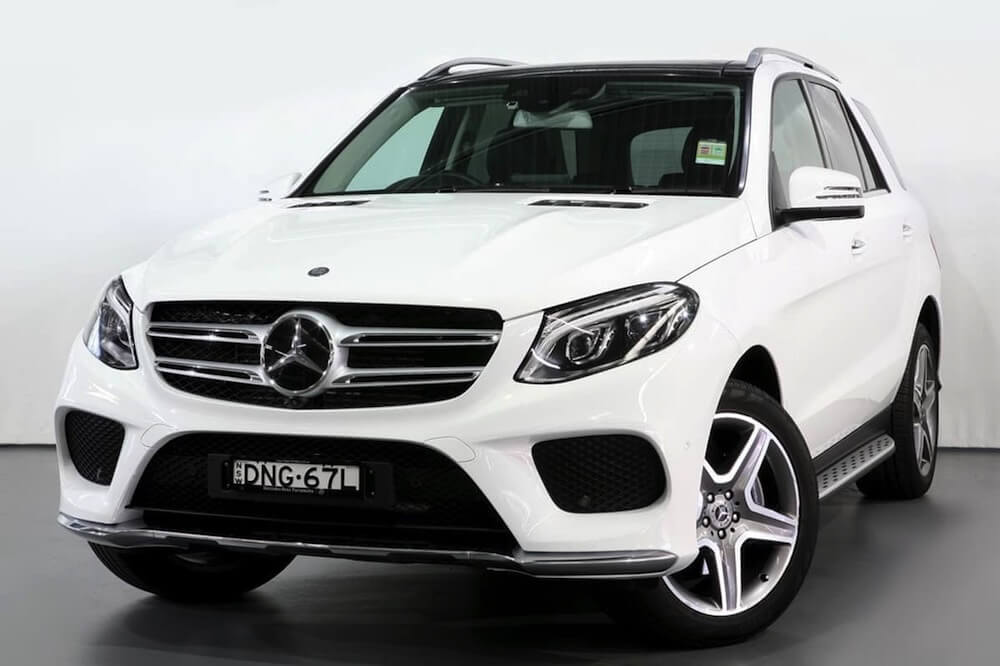 Photos – Mercedes GLE250 – Front Left – 1000 x 666 – Prestige Rentals