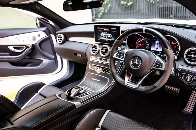 Mercedes Benz C63S Car Hire Hobart | Prestige Rentals
